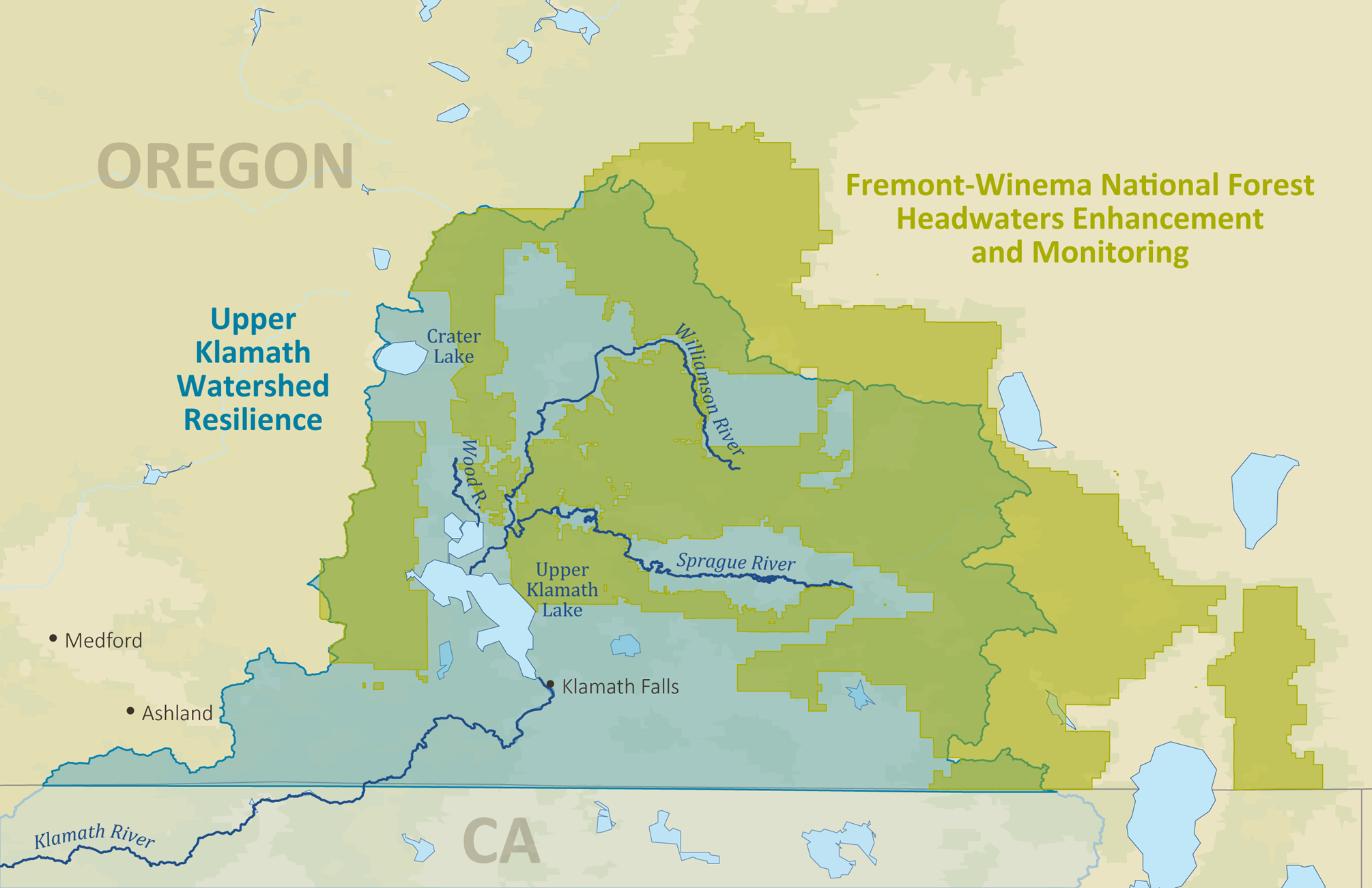 Klamath Basin Forests and Watersheds Restoration 2025 Request for Proposals | NFWF
